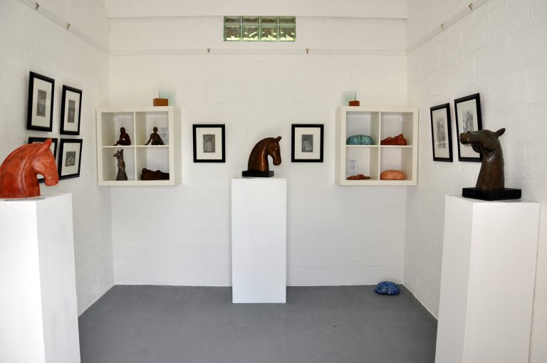 Gilly Thomas renovates a stable to showcase her bronze collection | The ...