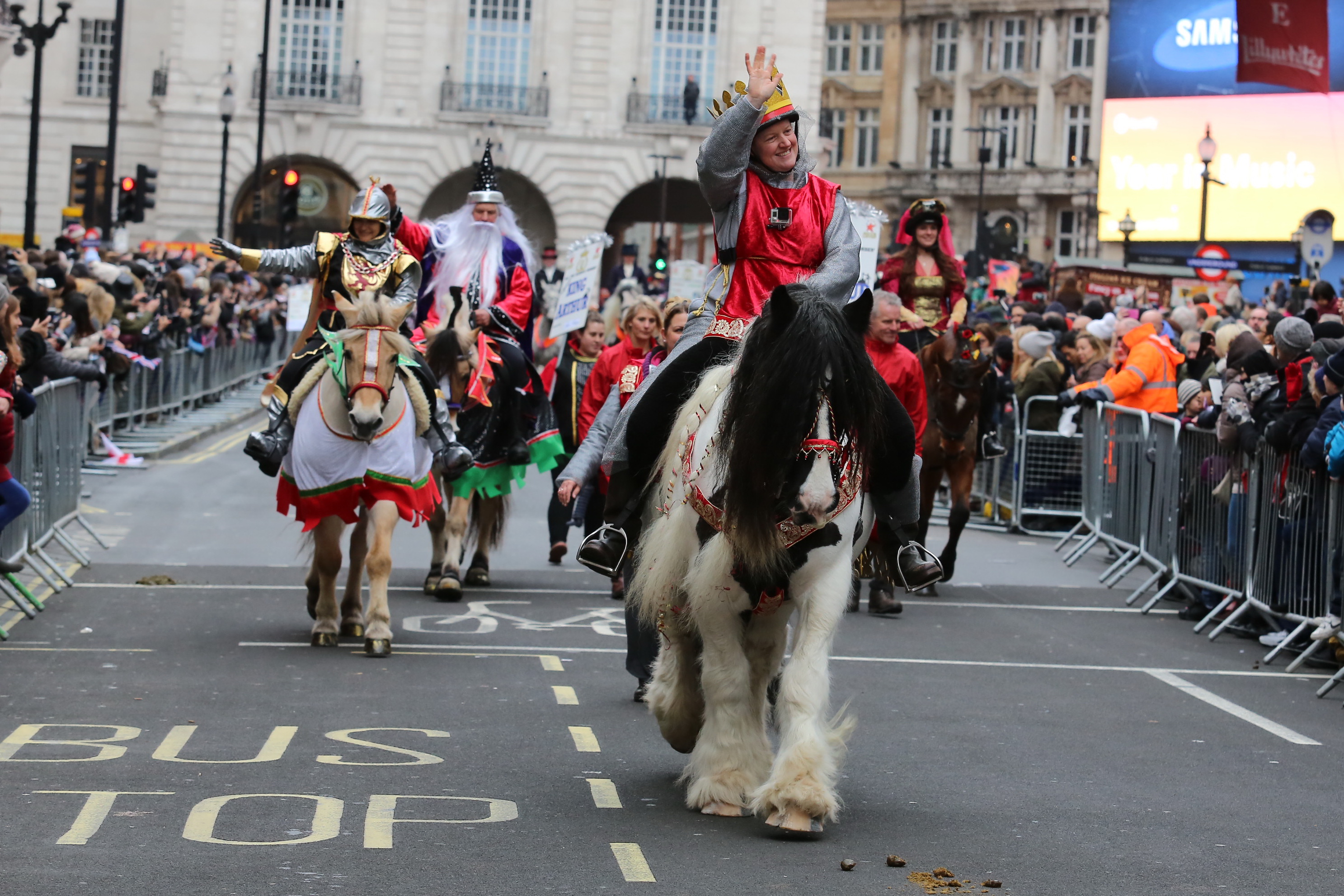 Horses Power In Capital For Celebrations | The Gaitpost